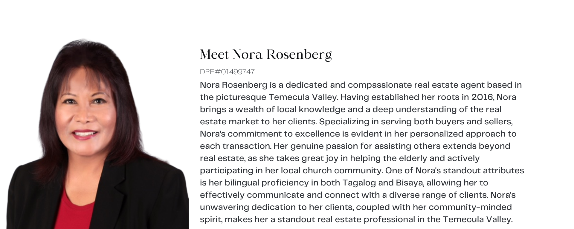 Nora Rosenberg Website